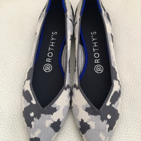 Rothy's | Shoes | Rothys Ash Camo Points 8 | Poshmark